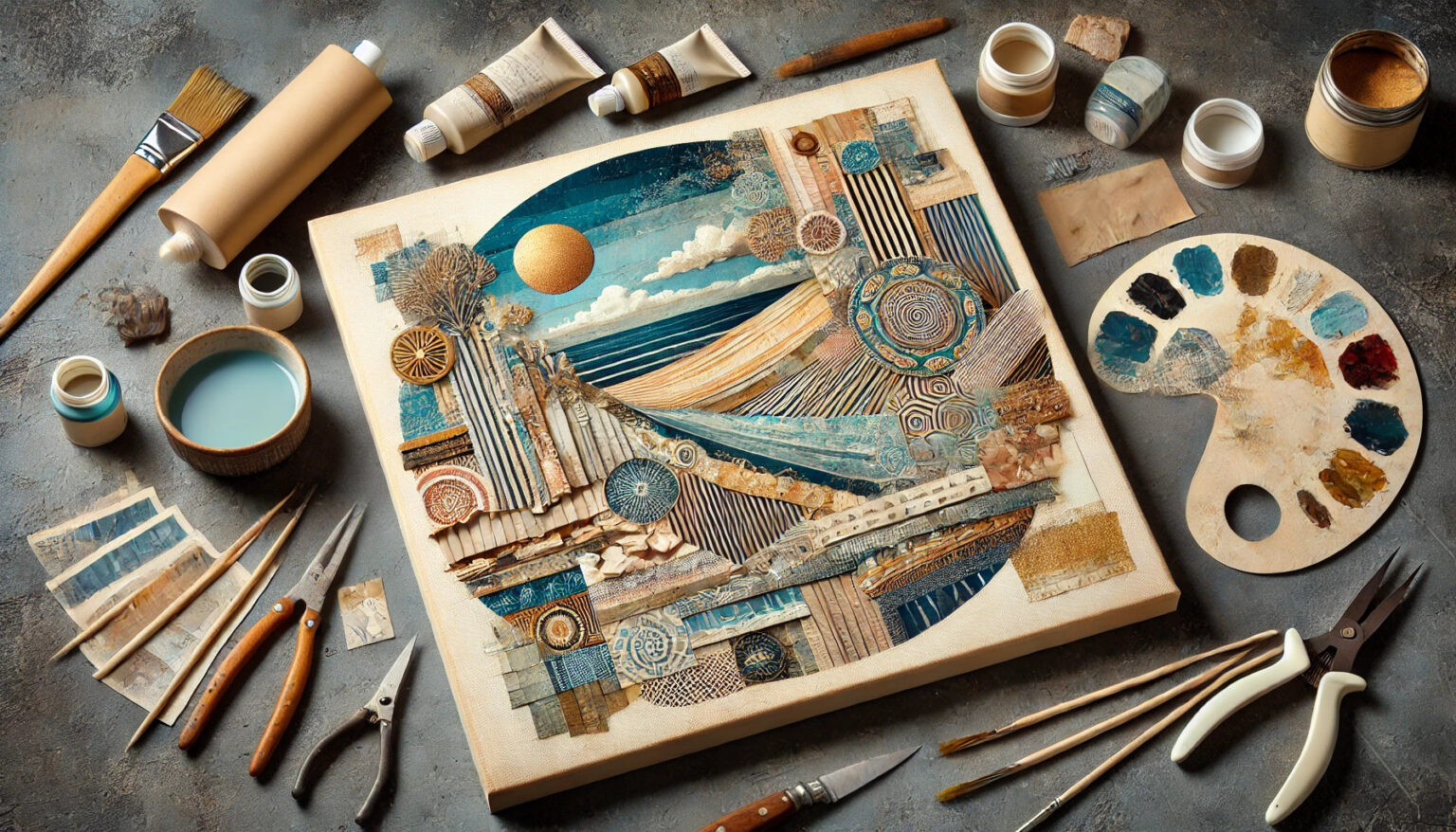 Collage on Canvas Techniques for Long-Lasting Artwork: Tips and Tricks for Creative Expression ...