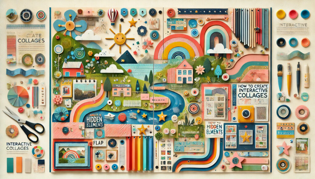 How to Create Interactive Collages with Hidden Elements - Collage Tutorials