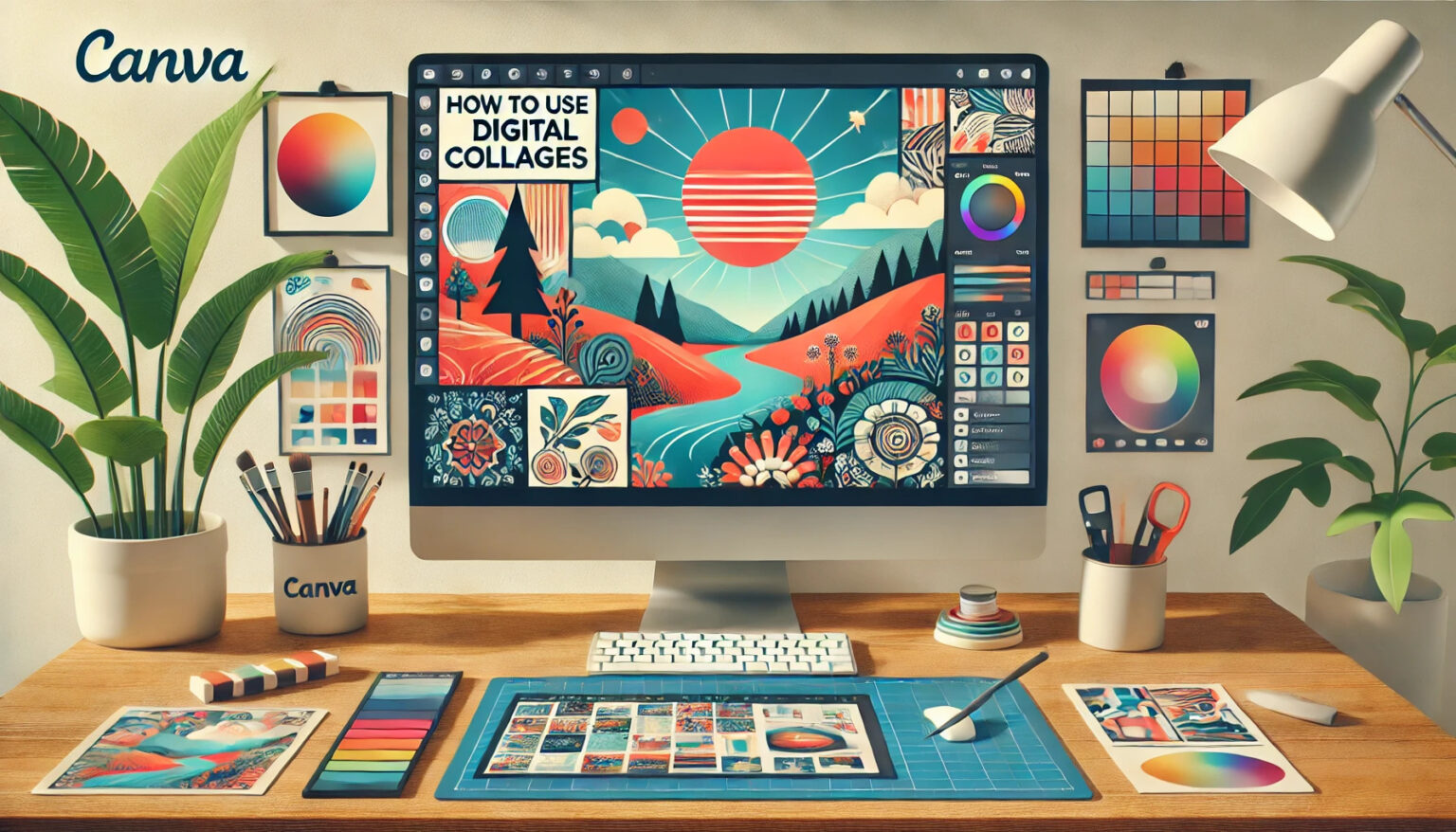 How to Use Canva for Digital Collages: A Beginner’s Guide to Creating Stunning Designs - Collage ...