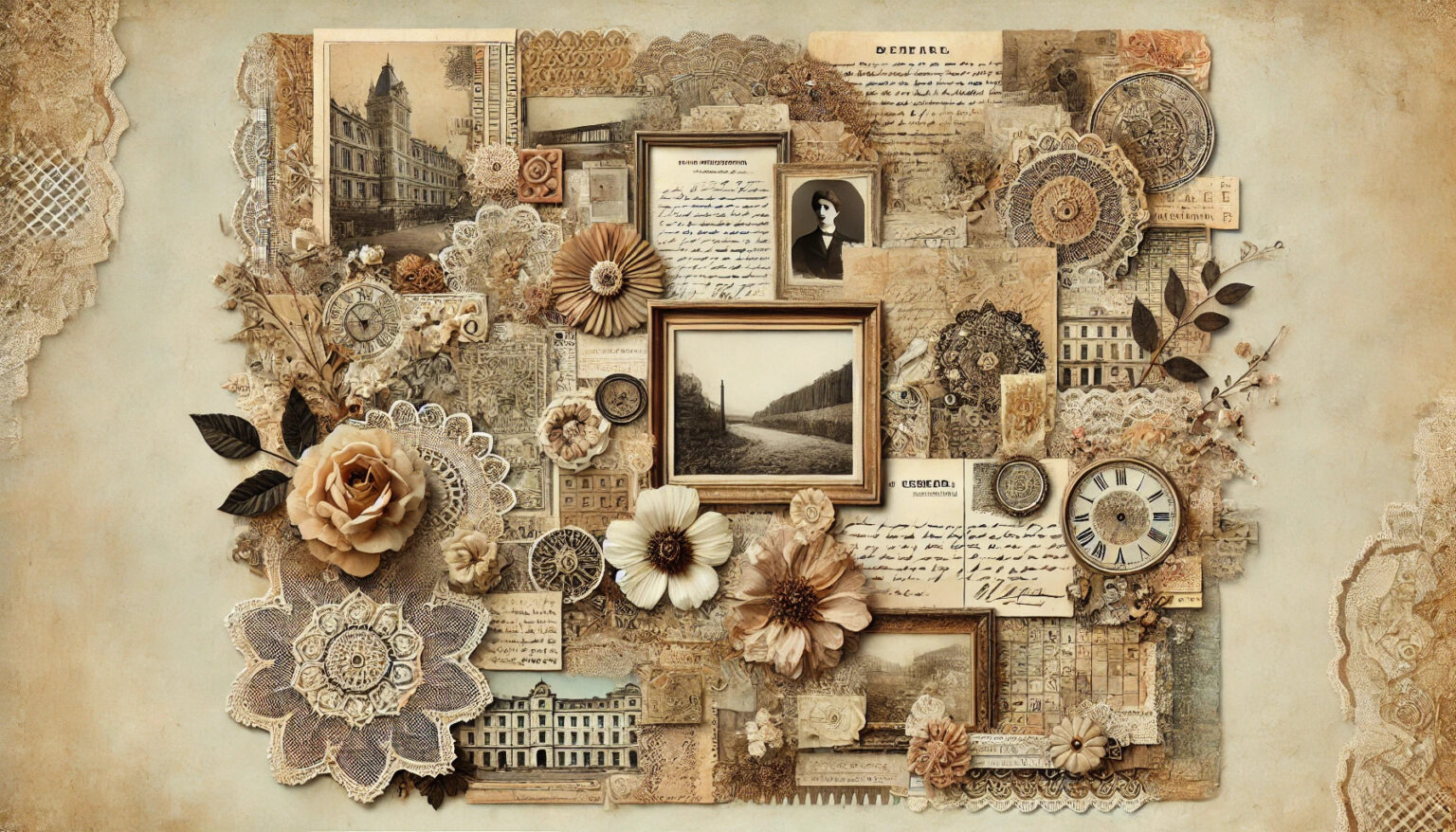 Vintage Collage Techniques for a Timeless Look: A Creative Guide ...